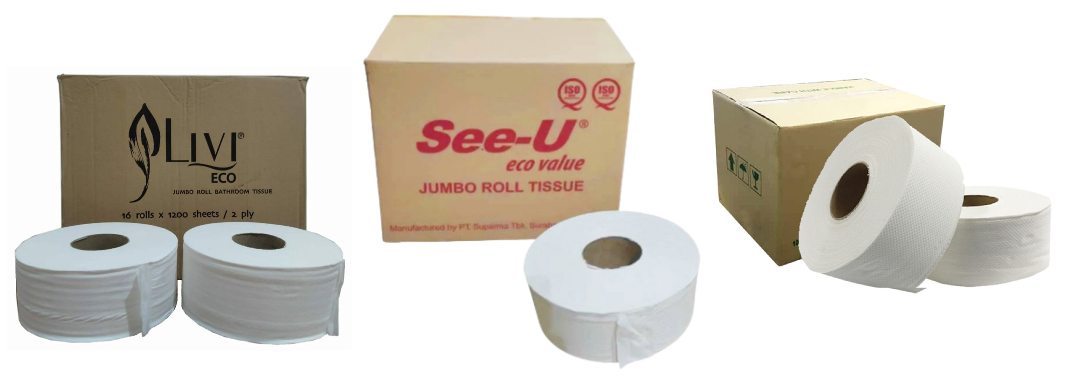Tissue Bathroom Roll Jumbo - Remsui